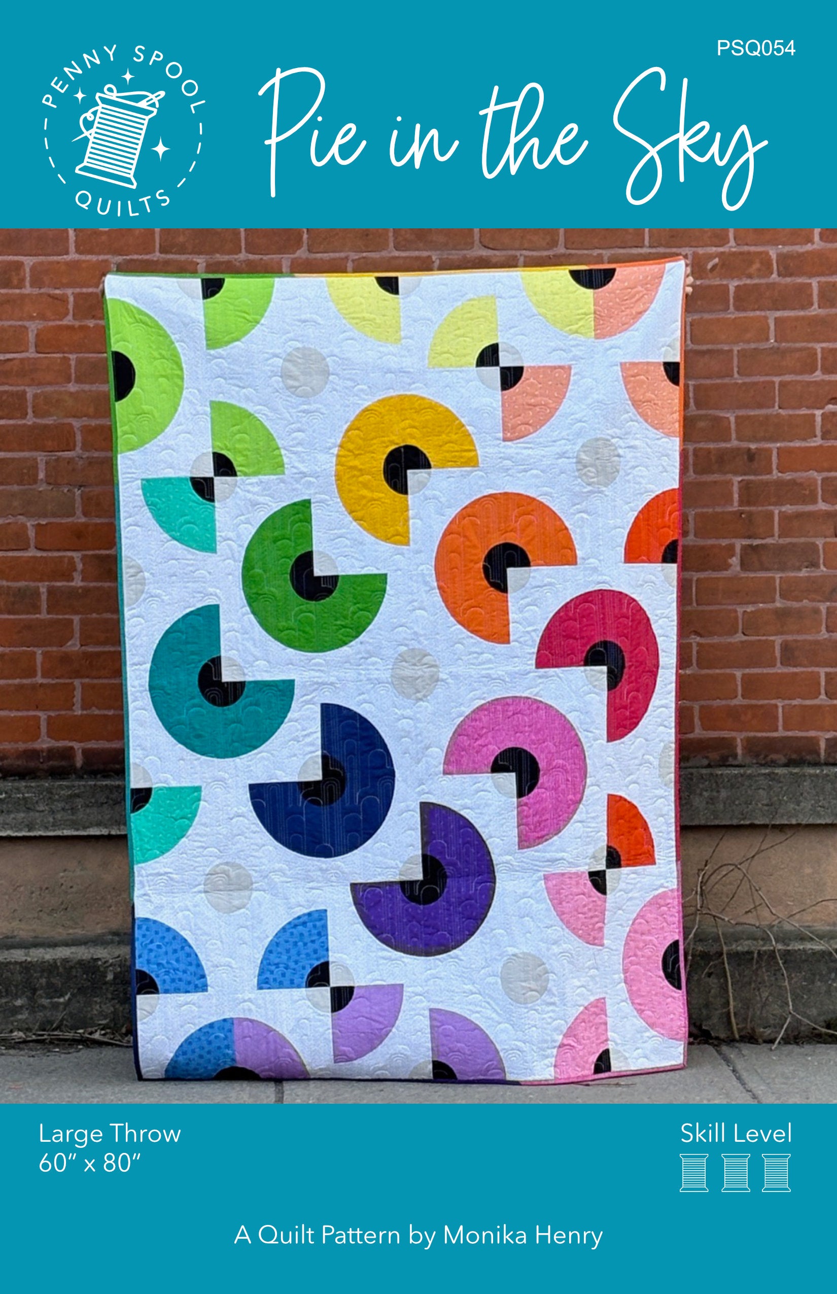 Pie in the Sky Quilt Pattern - PRINTED PATTERN – Penny Spool Quilts