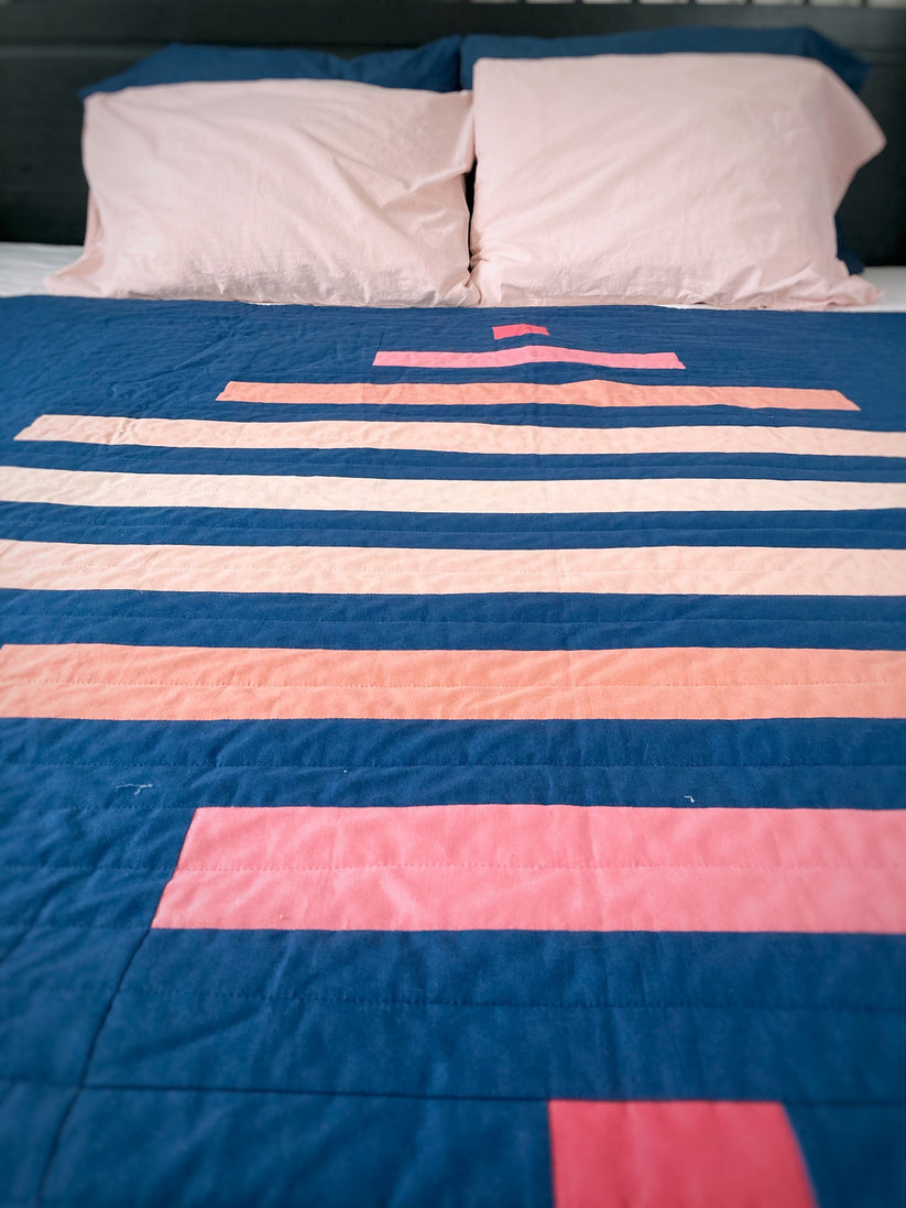 Spinning Top Quilt Pattern - PDF Instant Download – Penny Spool Quilts